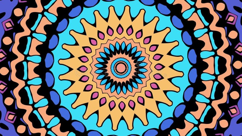Spinning Mandala Loop Background Stock Video - Video of aura, cosmic ...