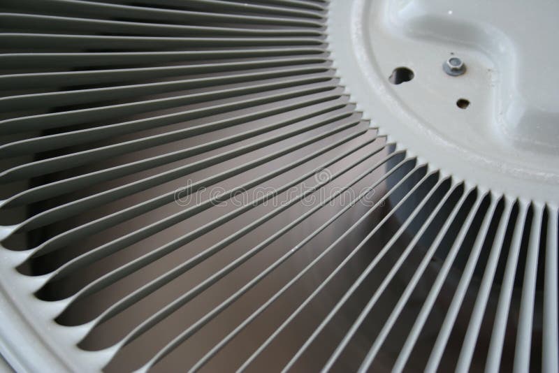 Spinning aircon fan stock photo. Image of details, mechanical - 4302502