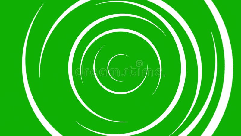 Spinning Arcs Motion Graphics with Green Screen Background Stock Video ...