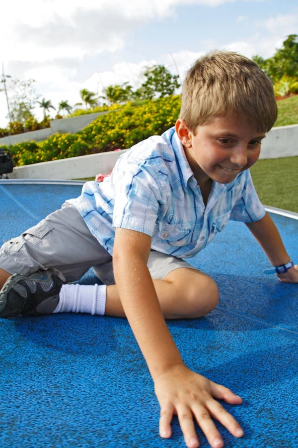 Spinning Around stock image. Image of playground, ground - 4089125