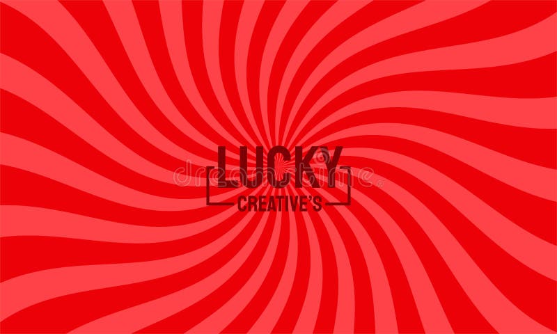 Spinning Background Red, Rays Background Vector Illustration Stock ...