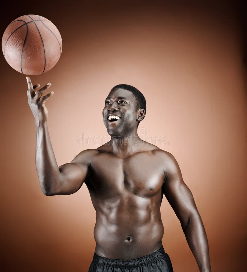 Spinning basketball stock photo. Image of smiling, masculinity - 21134256