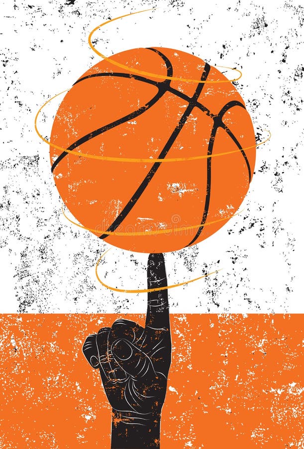 Basketball Spinning stock vector. Illustration of team - 3539099