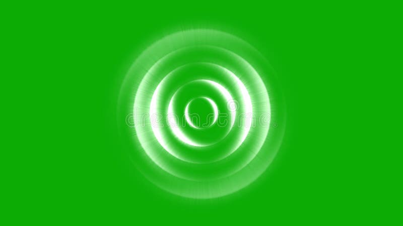 Spinning Circular Rings Motion Graphics with Green Screen Background ...