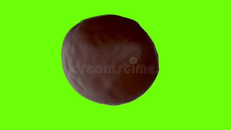 Spinning Coffee Bean in 3D on a Green Screen. Stock Footage - Video of ...