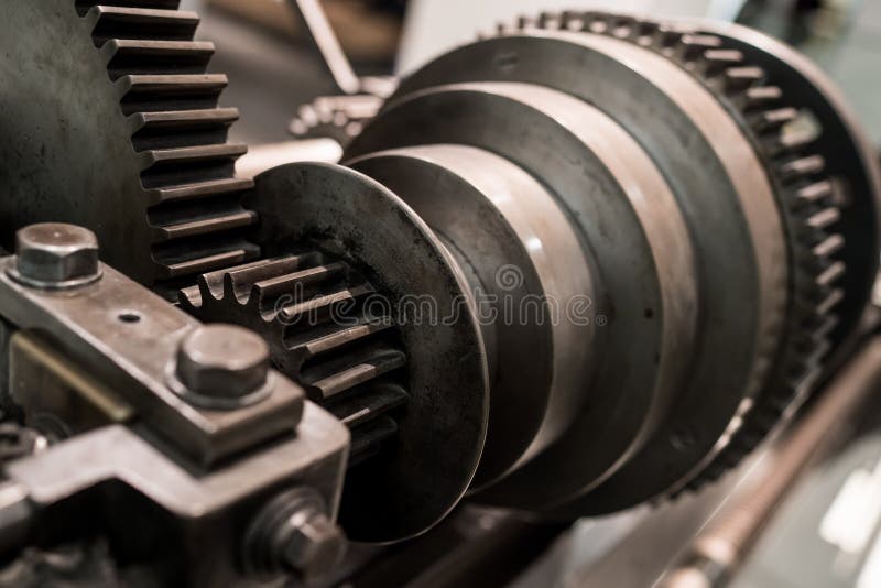 Spinning cog wheels stock image. Image of gearing, mechanism - 62891779