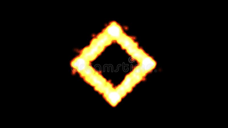 Spinning 3d Fire Egg Motion Graphics with Plain Black Background Stock ...