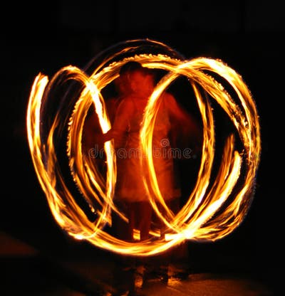 Spinning Fire stock photo. Image of arts, juggling, flames - 1730882