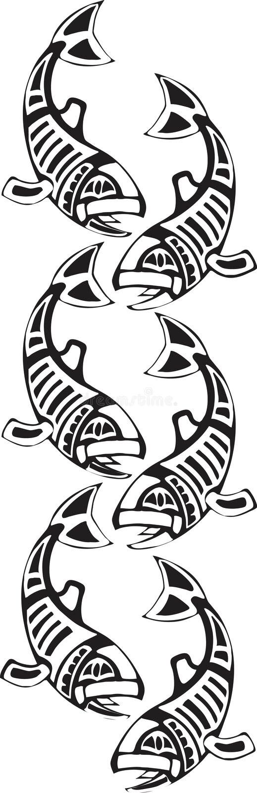 Spinning Fish stock vector. Illustration of salmon, swim - 8732016