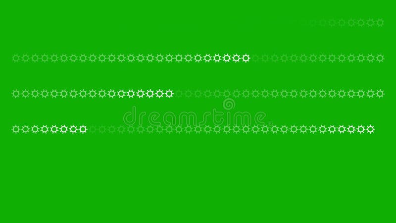 Spinning Gears Motion Graphics with Green Screen Background Stock ...
