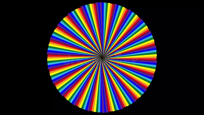 A Spinning Hypnotic Abstract Spiral Loop Stock Video - Video of swirl ...