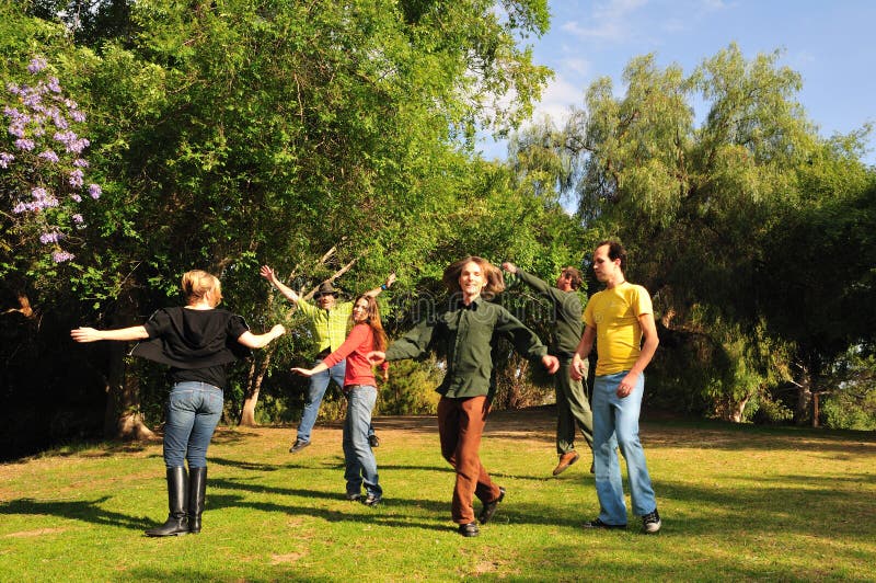 Spinning And Jumping Picture. Image: 6254998