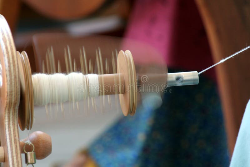 Spinning machine stock image. Image of string, antique - 1063843