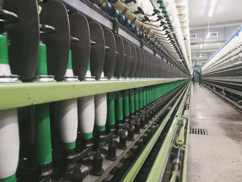 Spinning machine stock image. Image of factory, spinnng - 92246405