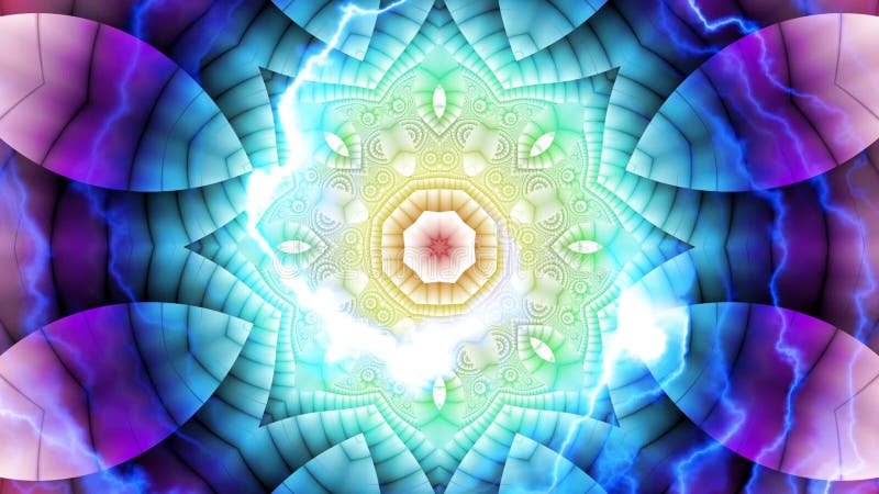 Spinning Mandala Loop Background Stock Footage - Video of render ...