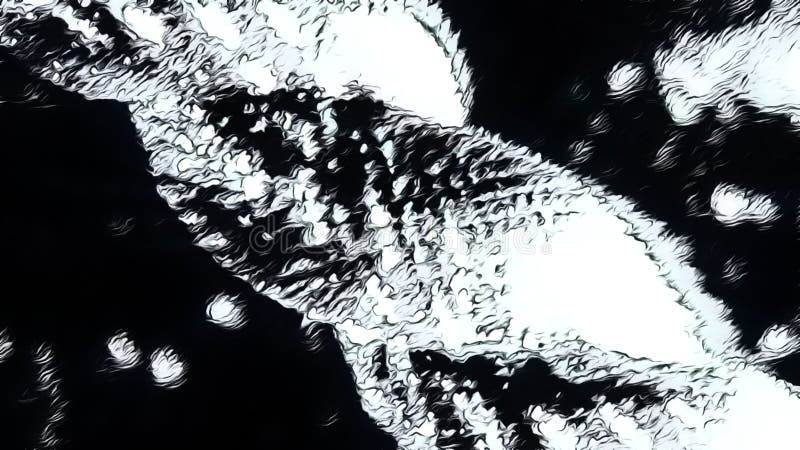 Spinning Metal Shimmering Figure. Motion. Rotating Glowing Bending ...