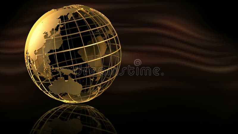 Spinning metal wire globe stock video. Video of arts - 218366461