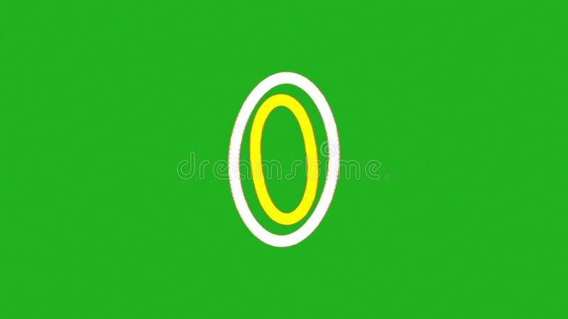 Spinning Rings Green Screen Motion Graphics Stock Footage - Video of ...