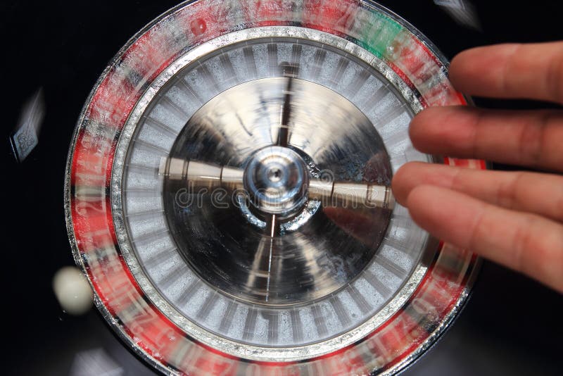 Spinning roulette stock image. Image of motion, roulette - 49226597