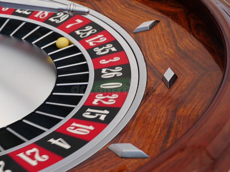 Spinning roulette wheel stock image. Image of debt, number - 45596333
