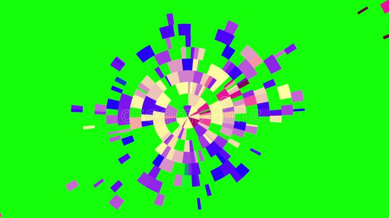 Spinning Round Gradient Loop Background Stock Video - Video of ...