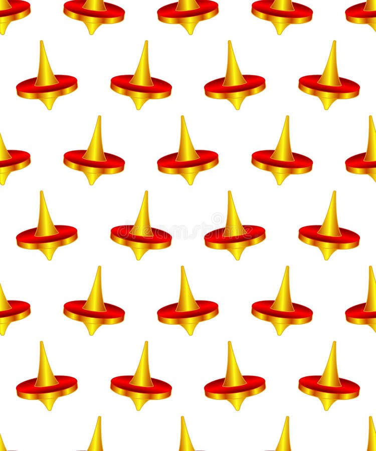 Spinning top pattern stock vector. Illustration of balance - 267018858