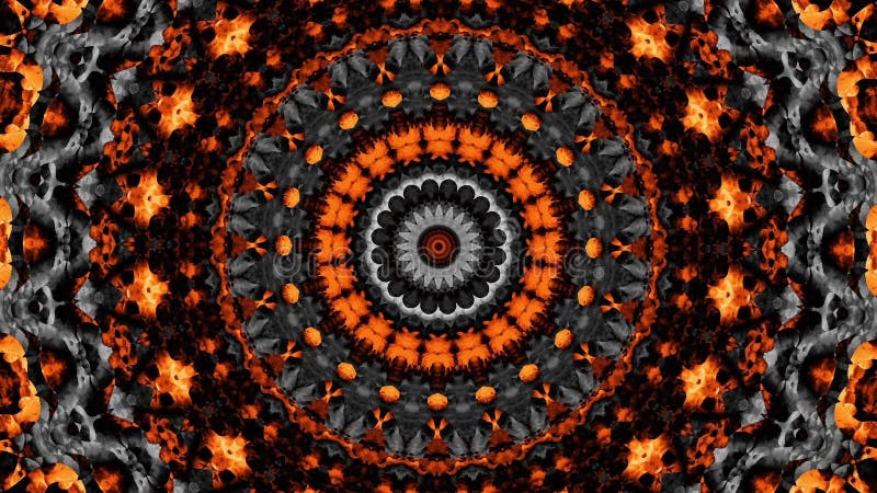 Spinning Mandala Loop Background Stock Video - Video of animation ...