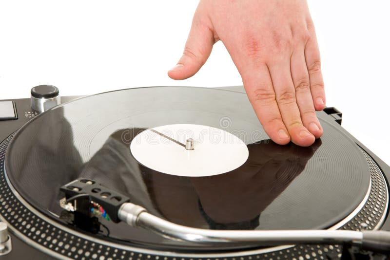 Spinning vynil disc stock image. Image of musical, dance - 12173599