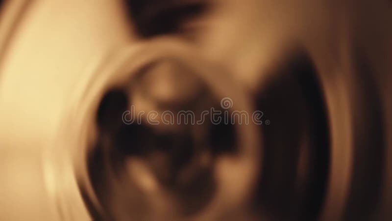 Spinning Washing Machine Drum Blurred Motion Abstract Stock Footage ...