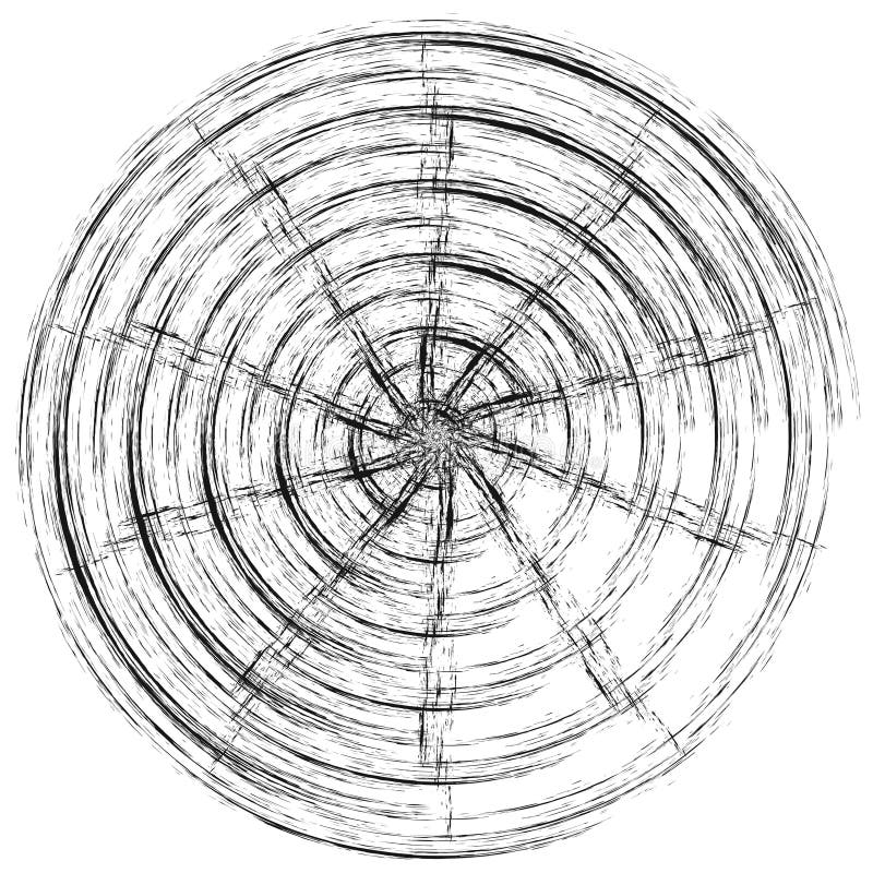 Spinning Wheel Effect of the Vortex Stock Illustration - Illustration ...
