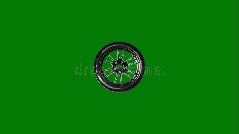 Spinning Wheel High Quality Green Screen Stock Footage - Video of green ...