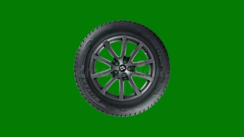 Spinning Wheel High Quality Green Screen Stock Video - Video of ...