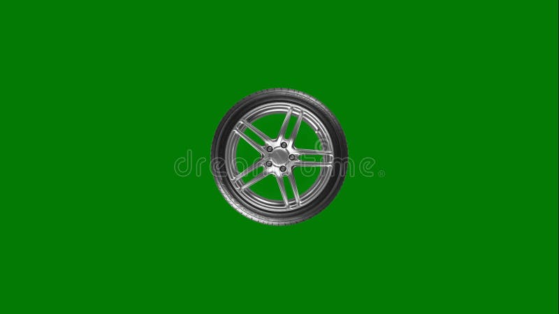 Spinning Wheel High Quality Green Screen Stock Video - Video of ...