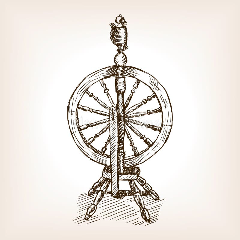 Sketch Spinning Wheel