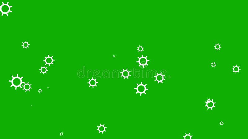 Spinning Gears Motion Graphics with Green Screen Background Stock Video ...