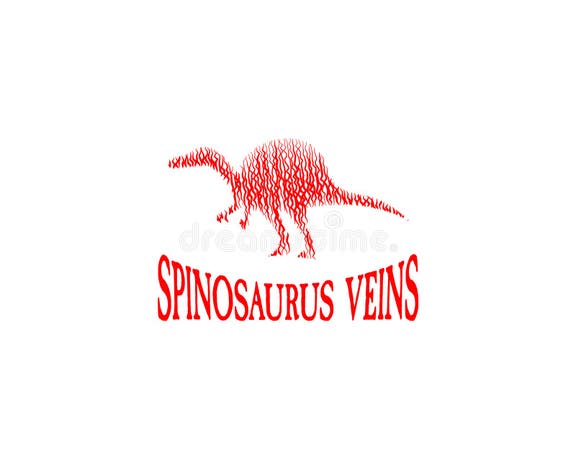 Spinosaurus Logo. Spinosaurus Silhouette. Dinosaur Logo Stock Vector ...