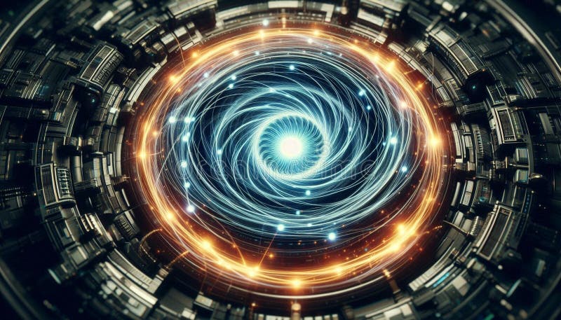 Spintronics: the Quantum Leap Stock Illustration - Illustration of ...