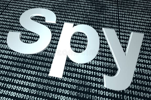 Spion stock illustrationer. Illustration av matris, program - 118638148