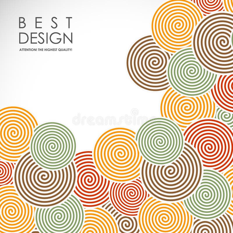 Spiral abstract background stock vector. Illustration of infinity ...