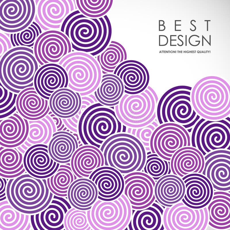 Spiral abstract background stock vector. Illustration of concept - 91622522