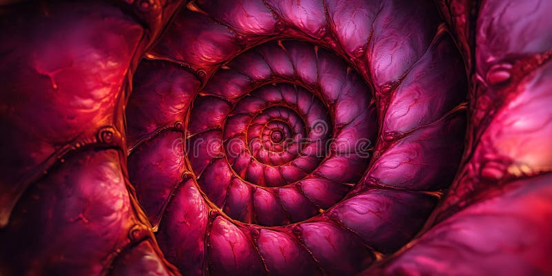 Spiral Abstract Background Deep Purple Swirl Texture Stock Illustration ...