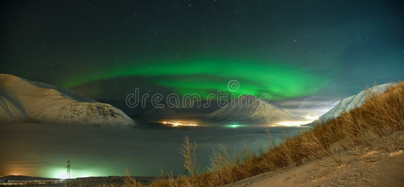 Aurora Borealis Ribbon Stock Photos - Free & Royalty-Free Stock Photos ...