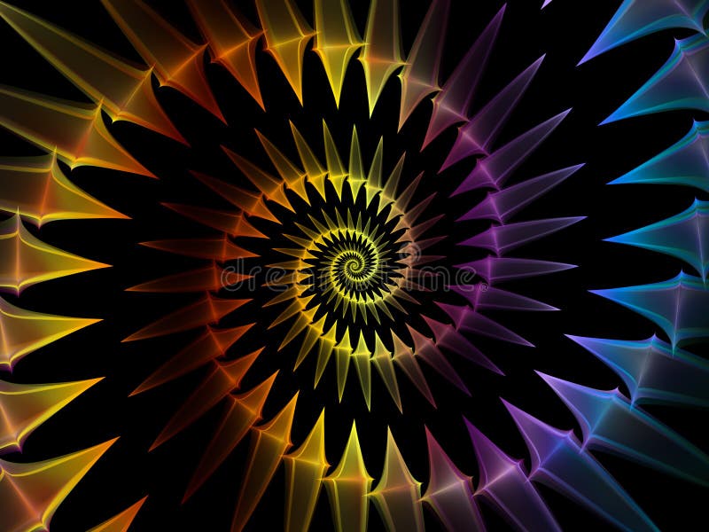 Spiral Backdrop stock illustration. Illustration of dynamic - 115977404