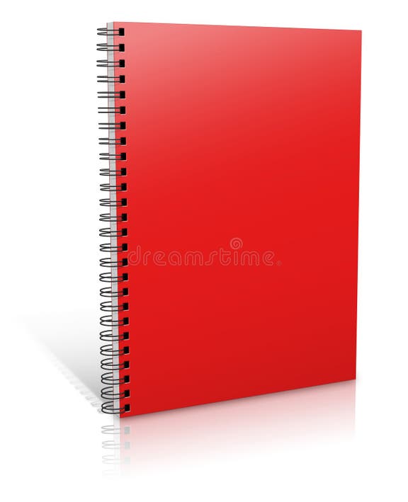 Spiral binder stock illustration. Illustration of scratch - 84254760