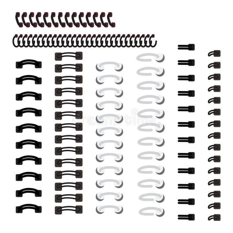 Spiral Binding Spring stock illustration. Illustration of cartoon ...