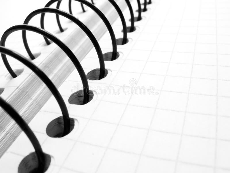 Spiral bound notebook stock photo. Image of spiral, notebook - 2587084