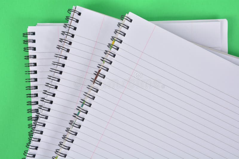 Spiral Bound Notepad stock photo. Image of paper, note - 79626348