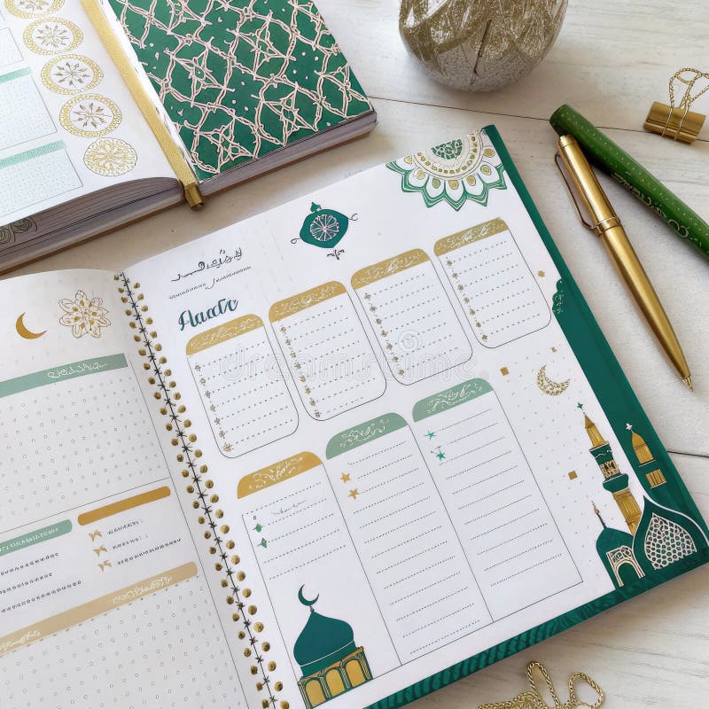 Ramadan Planner Template – Organize Your daily Worship & Goals Stock ...