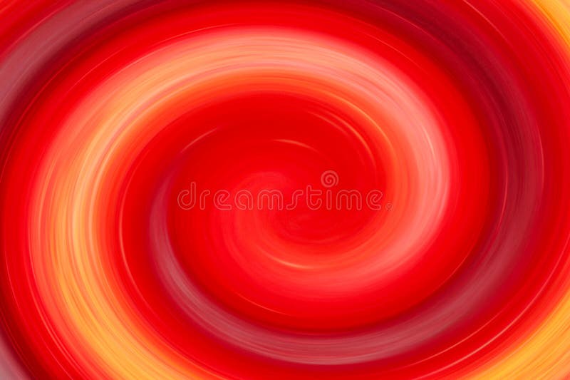 Spiral Red Abstract Pattern. Dynamic Vortex Shape Background Stock ...