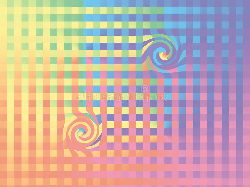 Spiral checks stock illustration. Illustration of stationary - 756229